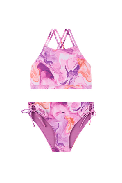 Seafolly Girls Electric Sunset Strappy Bikini – Fit & Folly