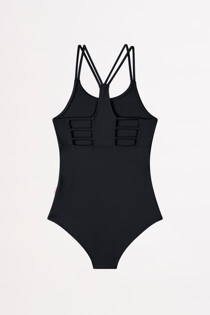 Seafolly Girls Essentials Multi Strap One Piece - Black – Fit & Folly