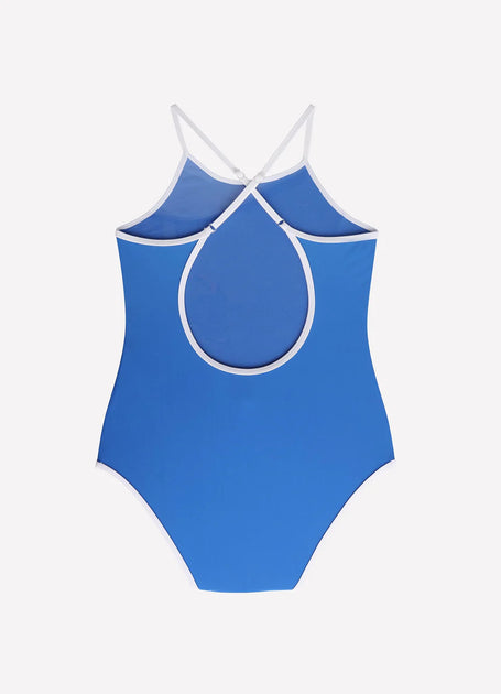 Seafolly Girls Essentials One Piece Bather - Azure Blue – Fit & Folly